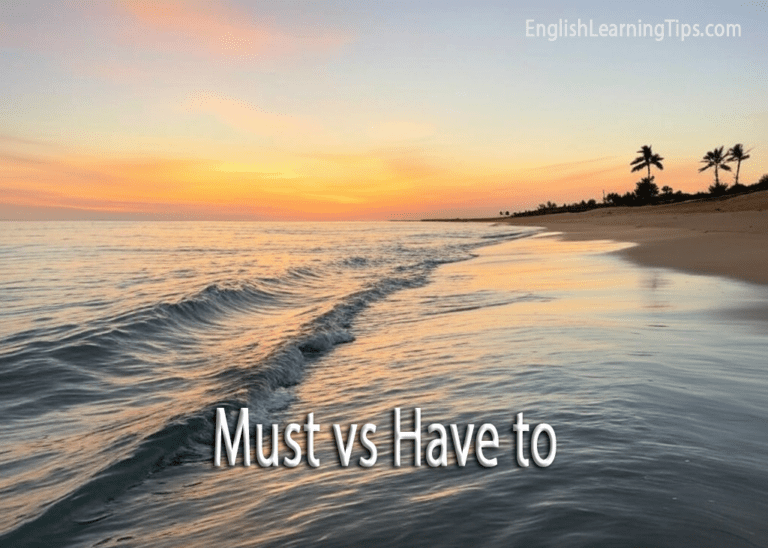 Must vs. have to: How to choose the right modal verb – English Learning ...