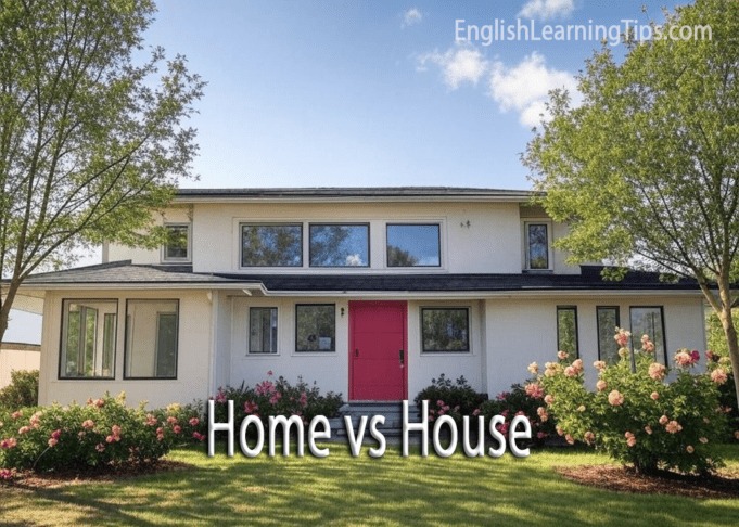 House vs. home: Understanding the key differences – English Learning Tips