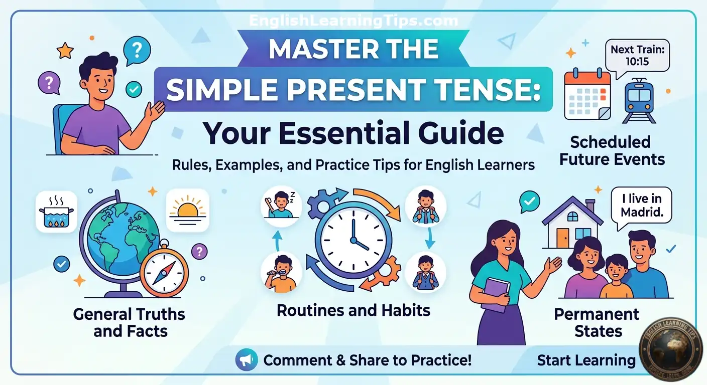 Simple present tense: A complete guide to rules and usage – English ...